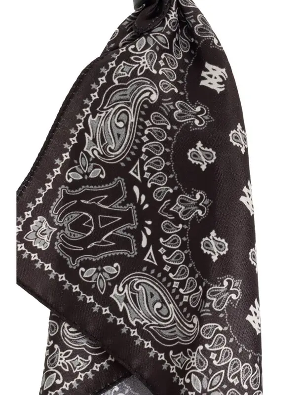 Amiri Bandana Keyring - Black | Editorialist