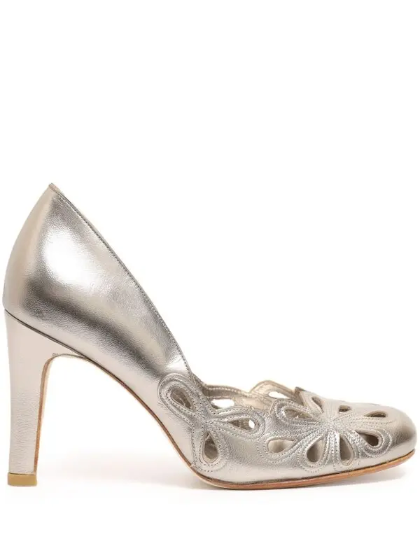 STUDIO CHOFAKIAN 75mm Belle Epoque Pumps - Neutrals