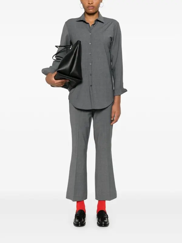DRHOPE Tailored Trousers - Grey