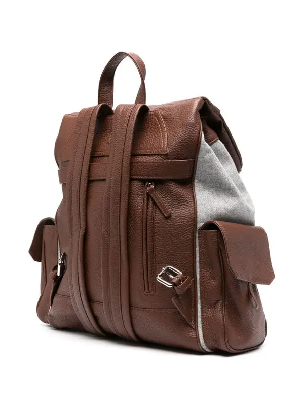 Eleventy Panelled Backpack