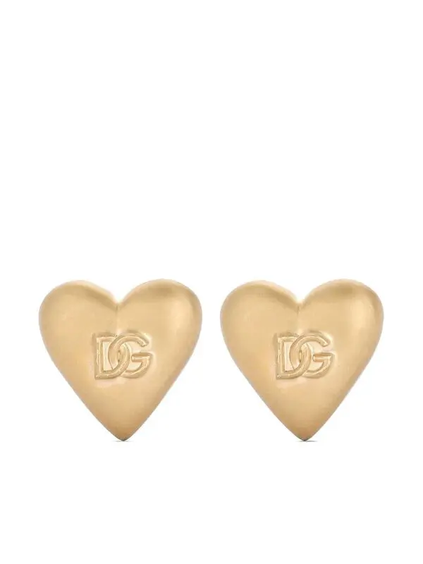 Dolce & Gabbana Heart Clip-on Earrings - Gold