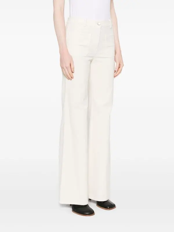 NILI LOTAN Florence Corduroy Trousers - Neutrals