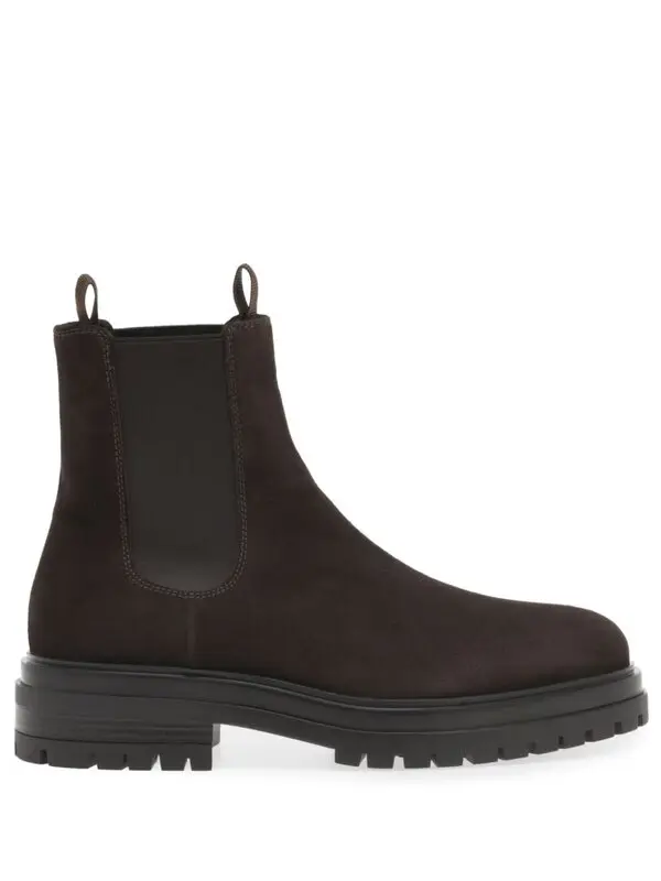 GIANVITO ROSSI Suede Ankle Boots