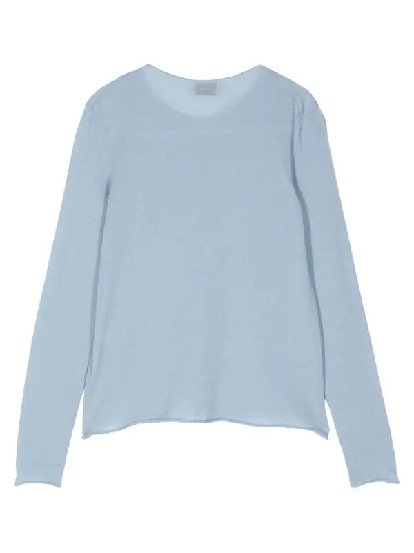 MRZ Fine-ribbed Jumper - Blue