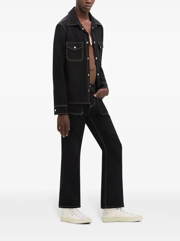 COURREGES Low-rise Bootcut Jeans