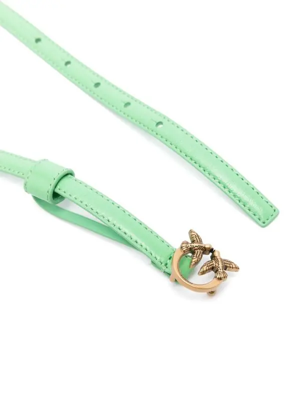 Pinko Love Birds Belt - Green
