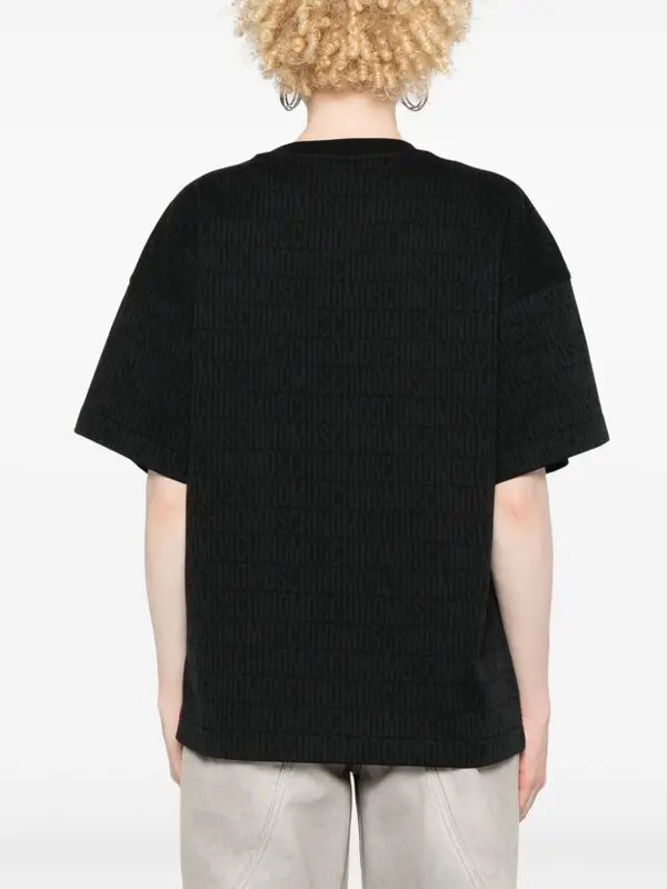 Moschino Print T-shirt - Black