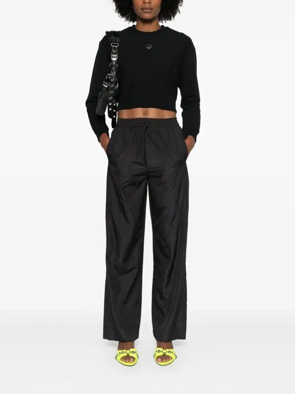 Moschino Logo-patch Sweatshirt