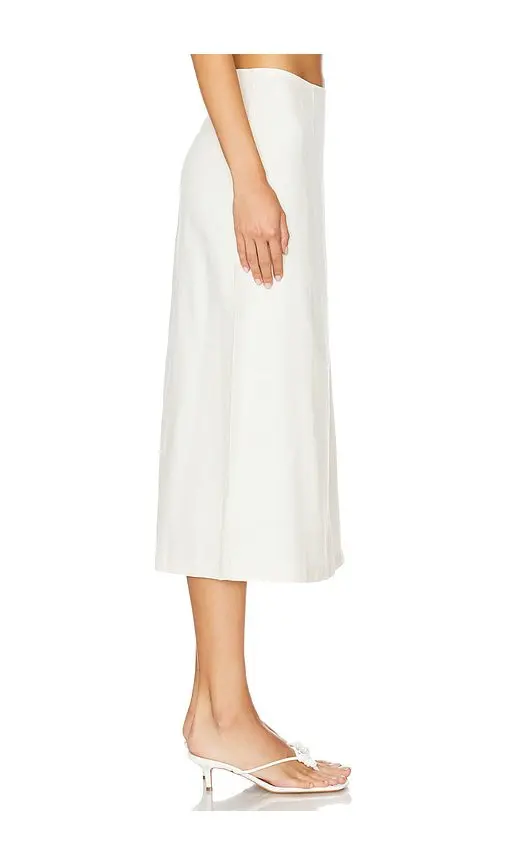 WeWoreWhat A-line Midi Skirt