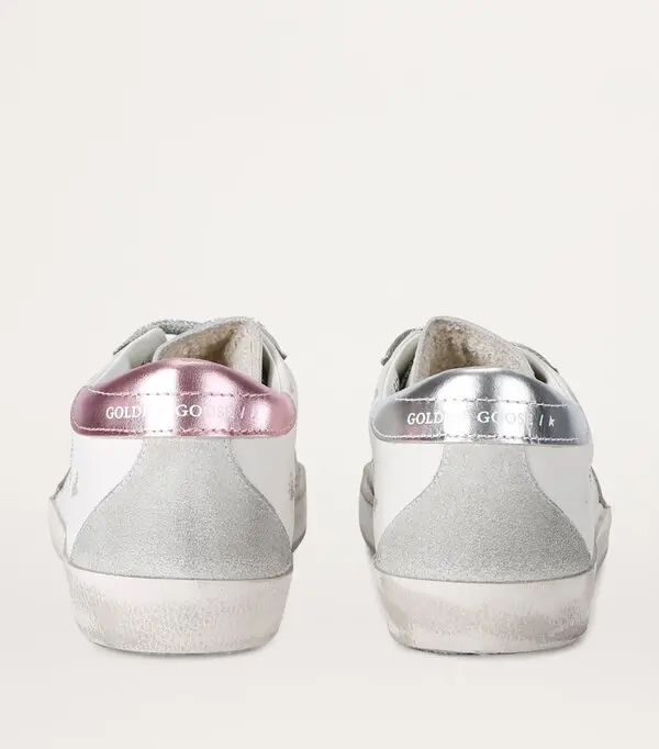 GOLDEN GOOSE Super-star Leather Sneakers - White