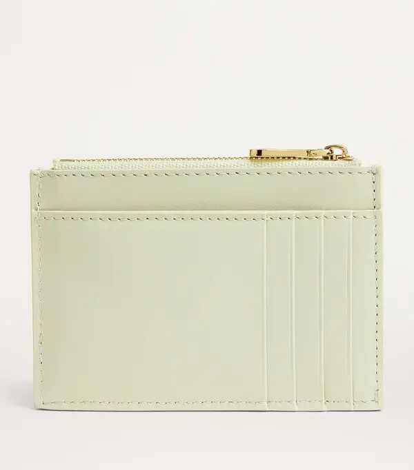 Harrods Leather Zip-up Card Holder