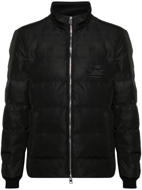 Etro Pegaso-embroidered Puffer Jacket
