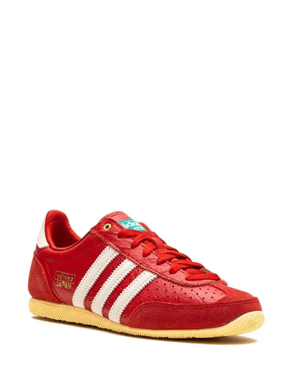 Adidas Japan Better Scarlet Off White Sneakers - Red
