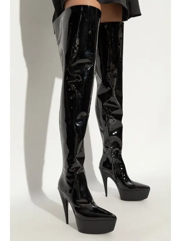 Balenciaga Patent-leather Boots