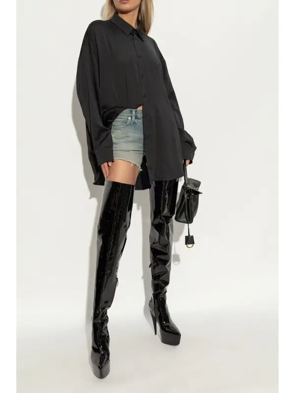 Balenciaga Patent-leather Boots