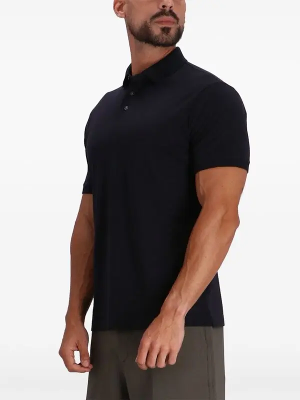 Emporio Armani Front-zipped Polo Shirt