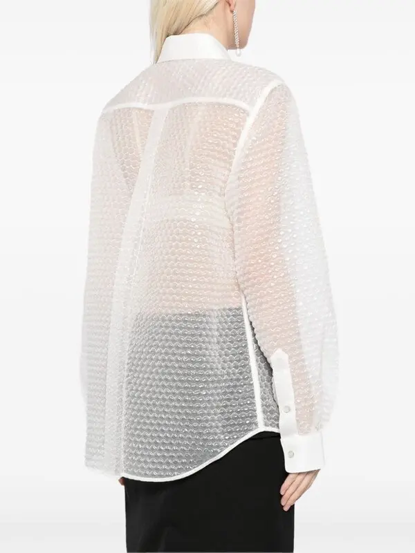 Helmut Lang Curved Bubblewrap Shirt