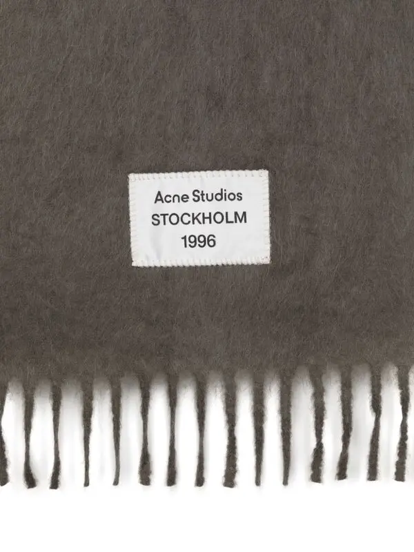 Acne Studios Logo-patch Scarf