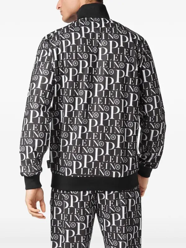 Philipp Plein Graphic Print Track Jacket