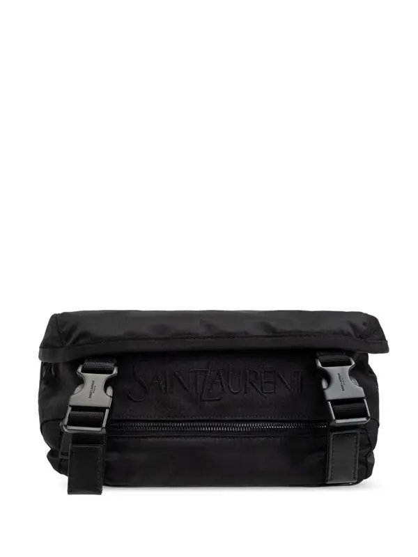 Saint Laurent Canvas Belt Bag - Black