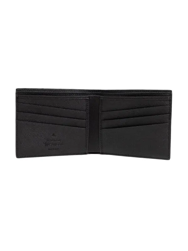 VIVIENNE WESTWOOD Billfold Wallet - Black