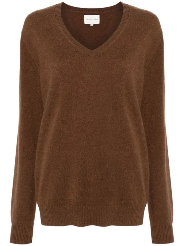 Loulou De Saison Cashmere V-neck Sweater