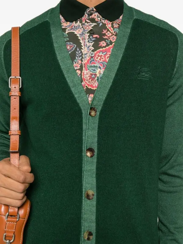 Etro Pegaso-motif Cardigan