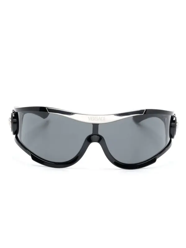 Versace Medusa Medallion Sunglasses - Black