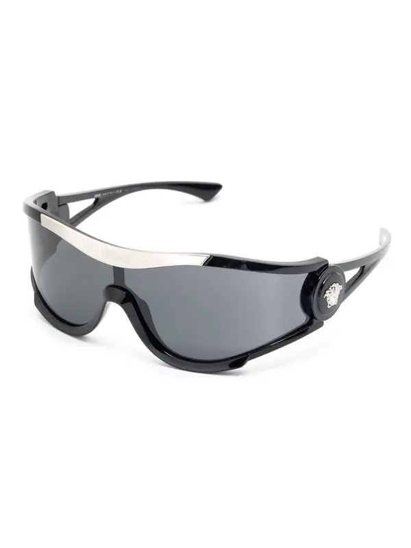 Versace Medusa Medallion Sunglasses - Black