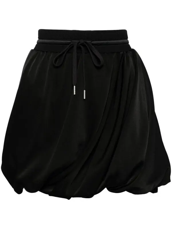Helmut Lang Bubble Mini Skirt - Black