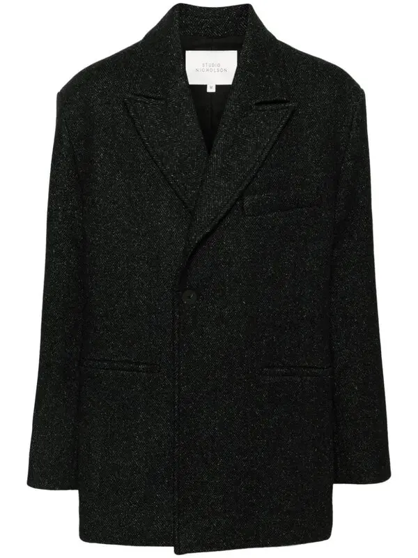 Studio Nicholson Herringbone Coat