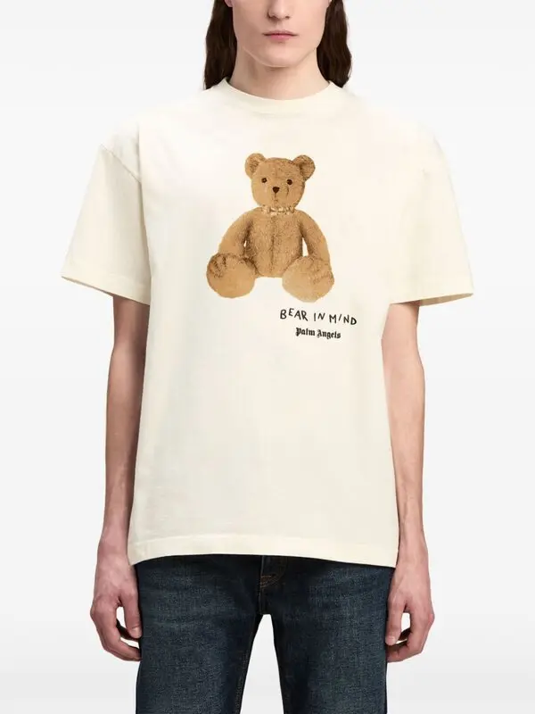 Palm Angels Bear In Mind T-shirt - Neutrals