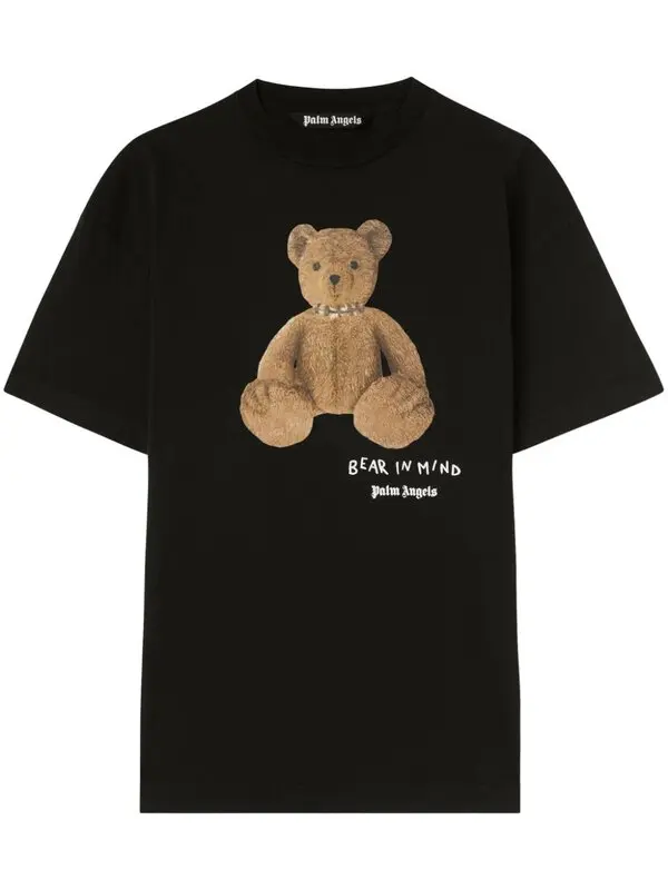Palm Angels Bear In Mind T-shirt - Black