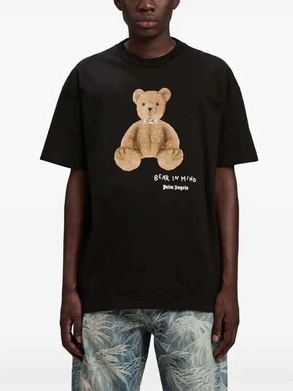 Palm Angels Bear In Mind T-shirt - Black