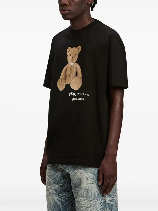 Palm Angels Bear In Mind T-shirt - Black
