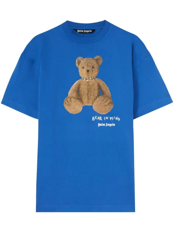 Palm Angels Bear In Mind T-shirt - Blue