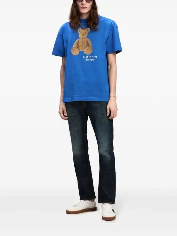 Palm Angels Bear In Mind T-shirt - Blue