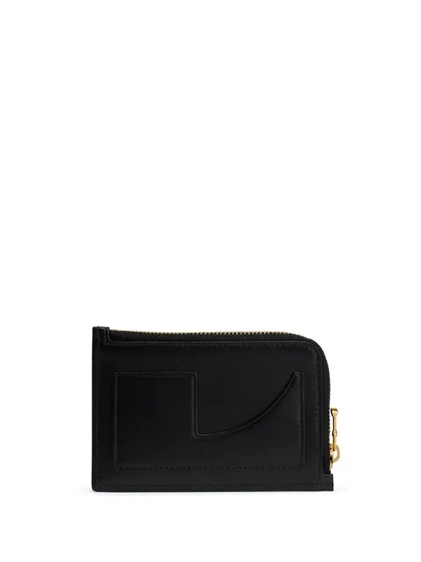 Patou Leather Cardholder - Black