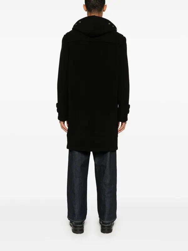 Gloverall Monty Duffle Coat - Black