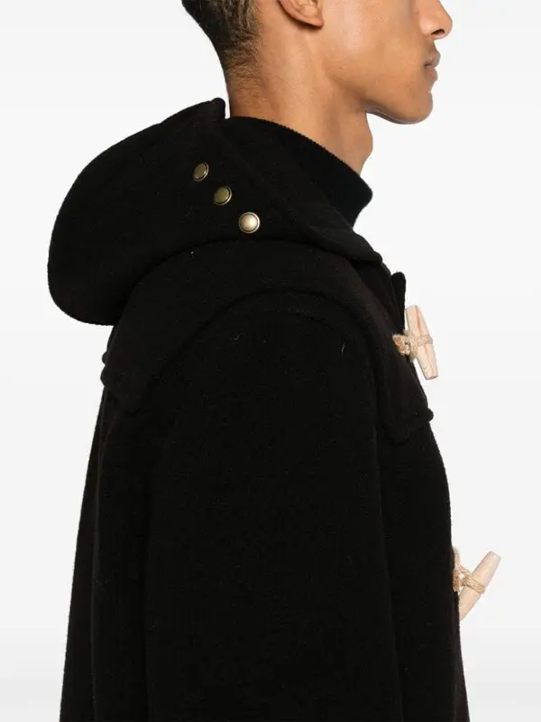 Gloverall Monty Duffle Coat - Black