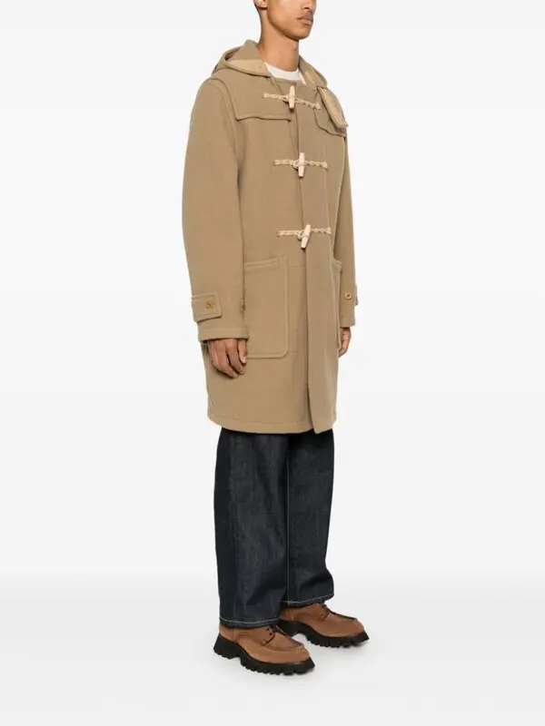 Gloverall Monty Duffle Coat - Neutrals