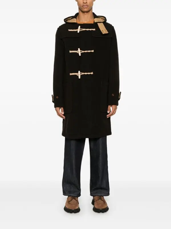 Gloverall Monty Duffle Coat - Brown