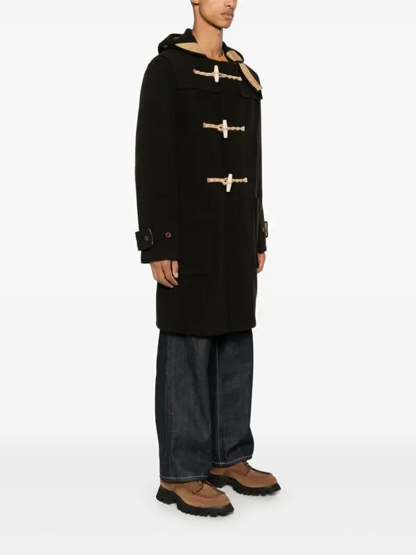 Gloverall Monty Duffle Coat - Brown