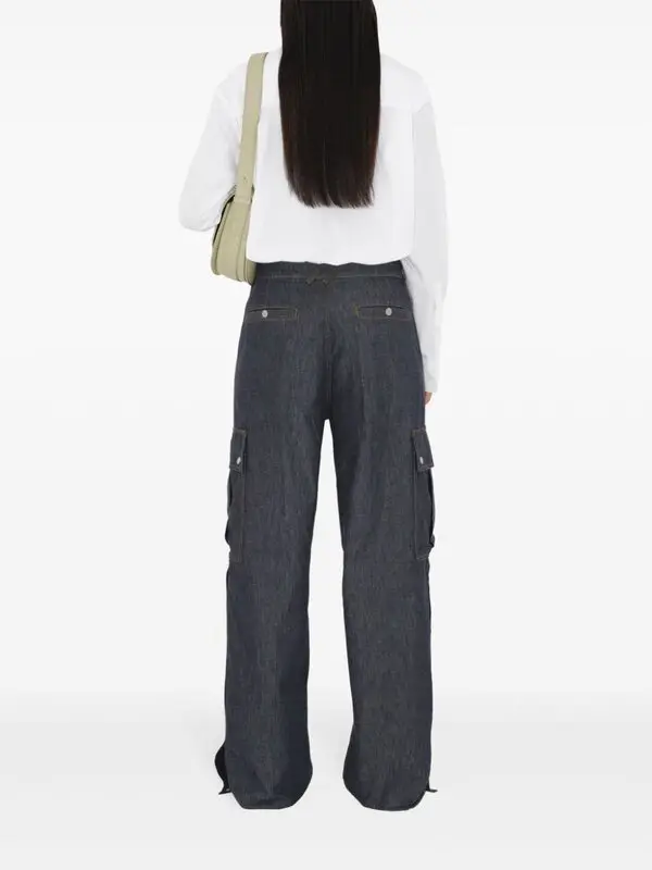 Burberry Indigo Denim Cargo Jeans