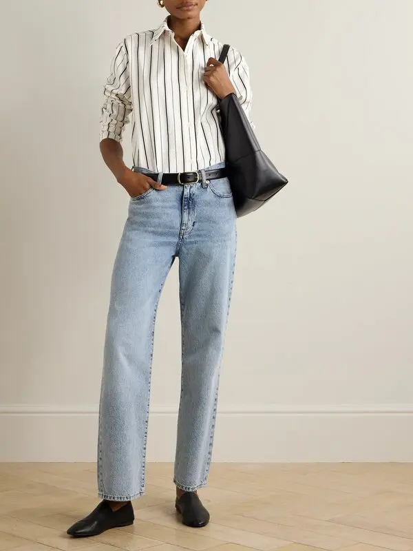 Tove Damita Striped Cotton-poplin Shirt