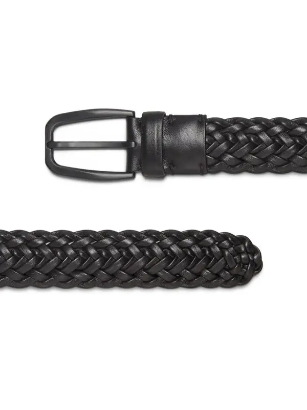 Zegna Braided Belt - Black