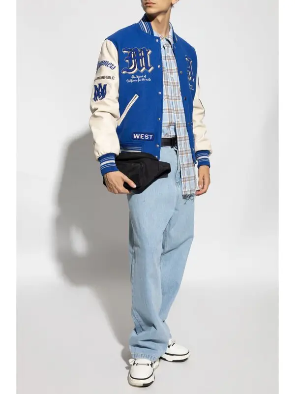 Amiri Dream Team Varsity Jacket