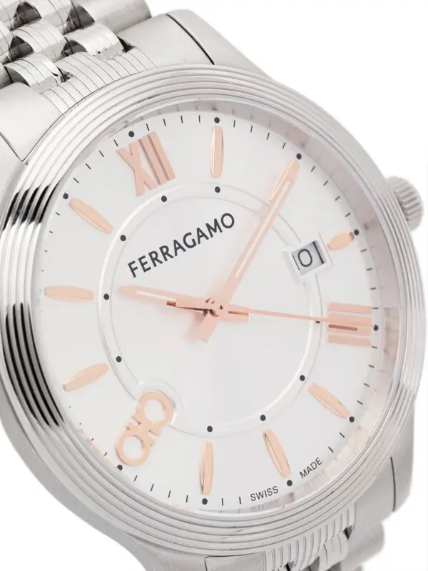 FERRAGAMO Pair Duo 40mm Watch - White