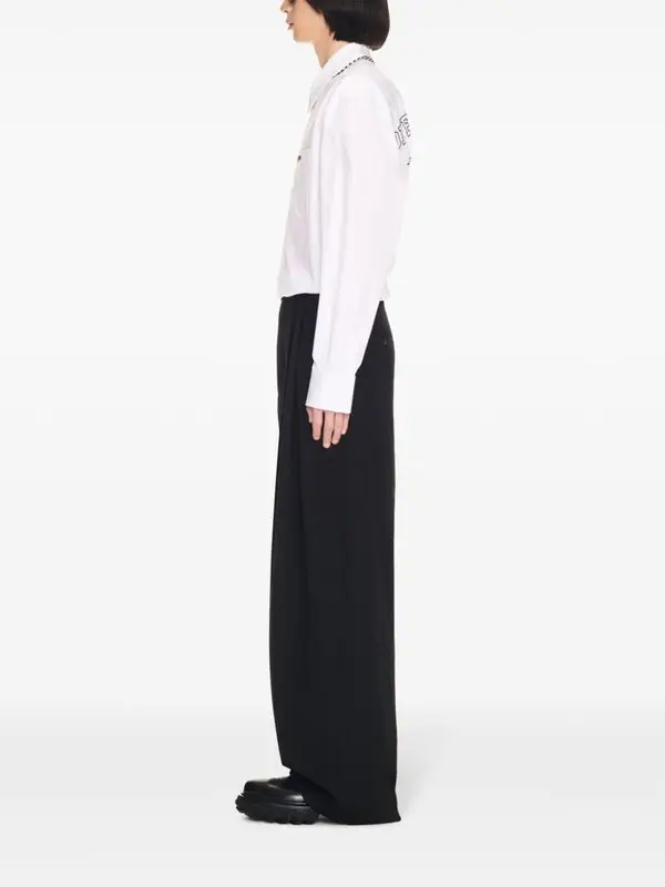 Off-White Darted Tailored Trousers