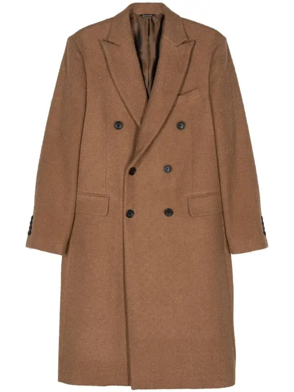 REVERES 1949 Bouclé Mid-length Coat
